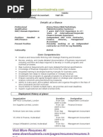 Resume For F A Under R2R, O2C and GL Domains - Immediate Joiner | PDF ...