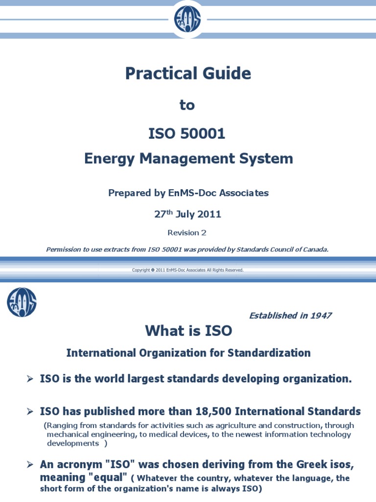 Guide To ISO50001 PDF | PDF | Audit | Standardization