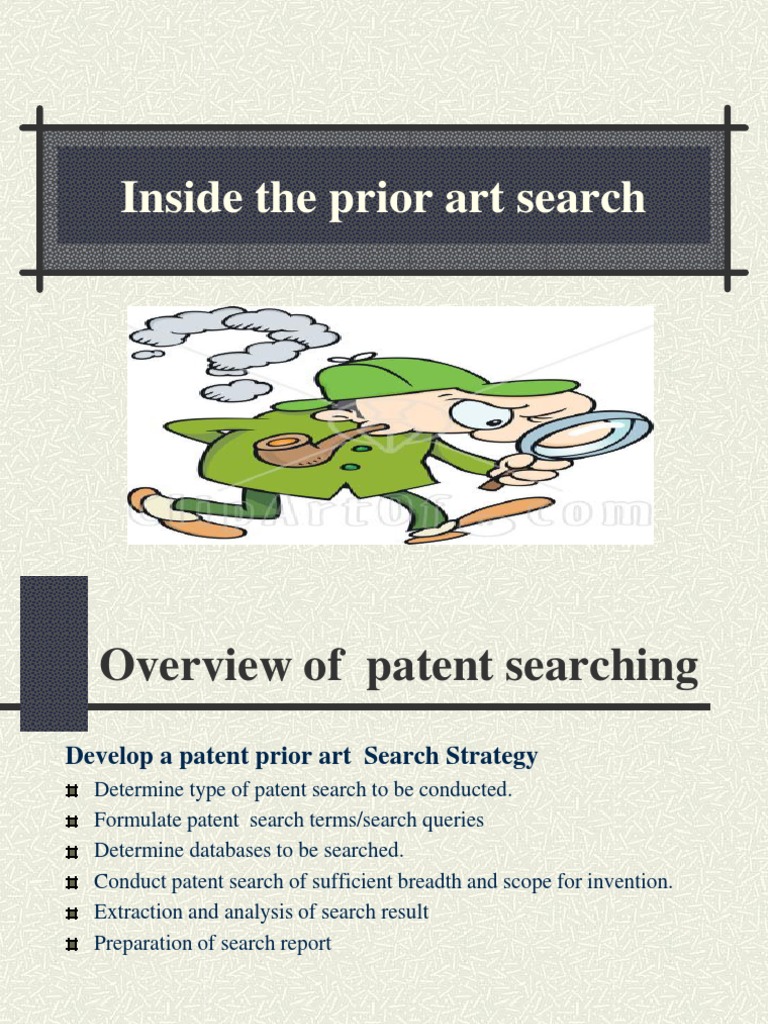 Patent Search Techniques Guide | PDF | Bracket | Prior Art