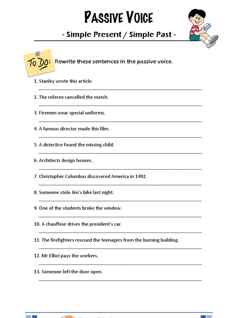 Passive Voice Simple Present Simple Past Worksheet | Images and Photos ... Passive Voice Simple Present Simple Past Worksheet | Images and Photos ...