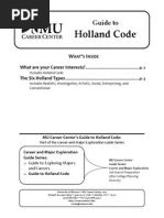 Holland Code Career Exploration Guide | PDF