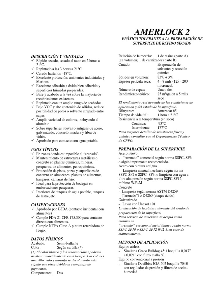 Amerlock 2 | PDF | Aluminio | El hombre hace Materiales