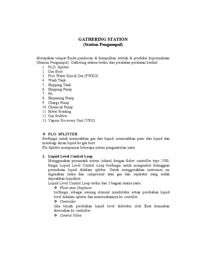 Gathering Station | PDF | Griya & Taman