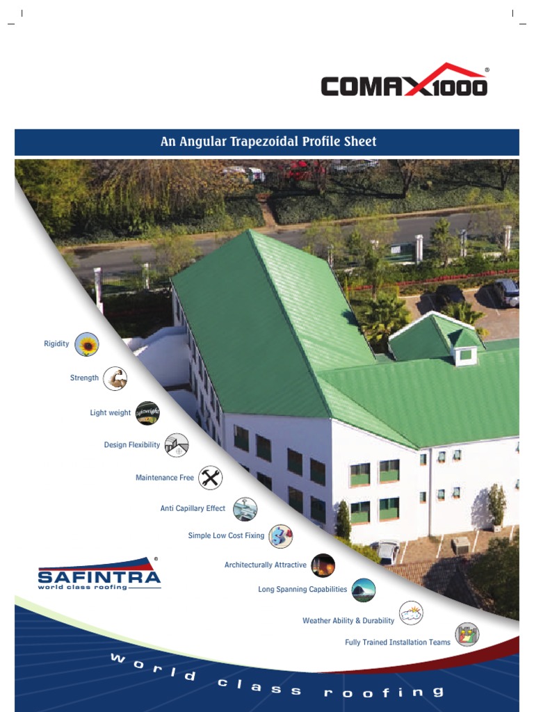 Comax 1000 (1) | Sheet Metal | Roof