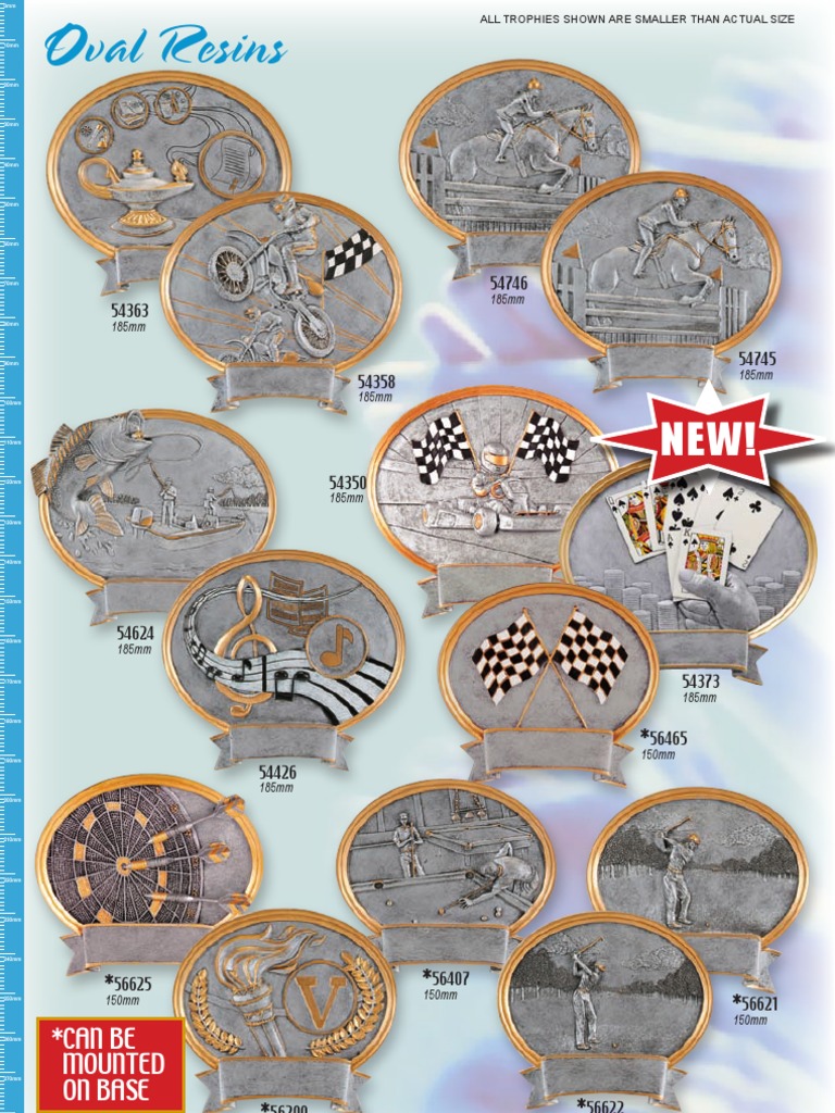 Trophy and Figurine Size Guide | PDF