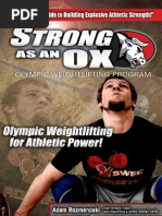 Juggernaut Weightlifting Program | PDF | Athletic Sports | Sports