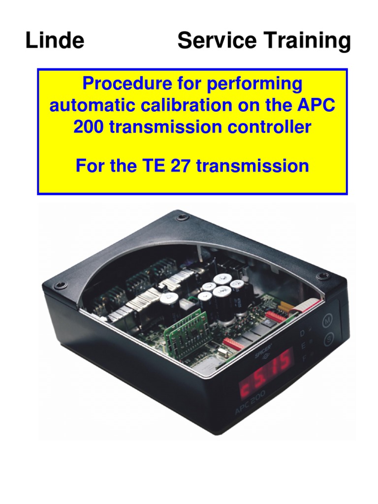 Calibration of The APC 200 | PDF | Technology & Engineering
