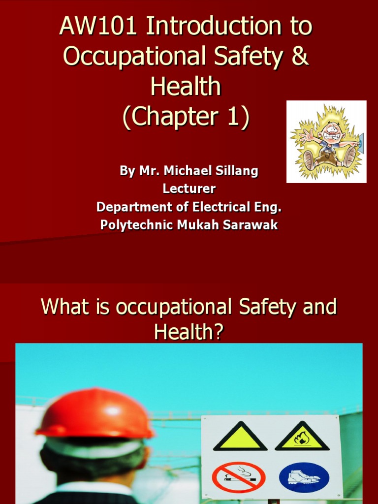 Introduction To Occupational Safety & Health [1] | Occupational Safety ...