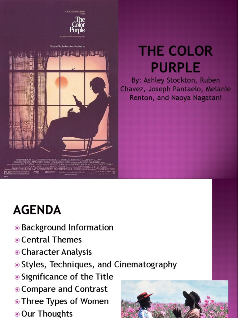 The Color Purple Powerpoint | PDF | Abusive Behaviour | Society
