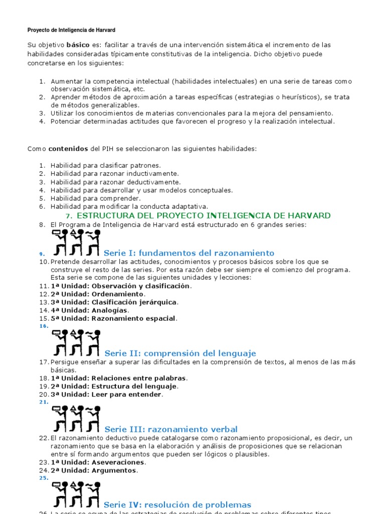 Proyecto de Inteligencia de Harvard | PDF | Inteligencia | Comprensión