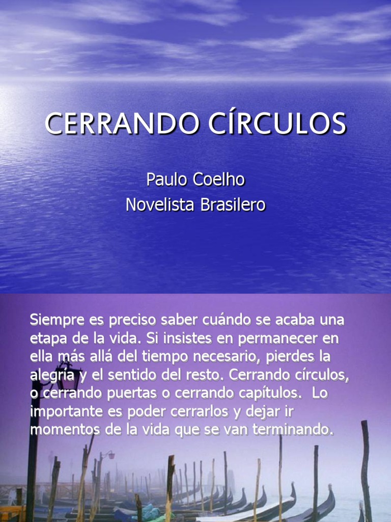 Cerrando Circulos Paulo Cohello | PDF