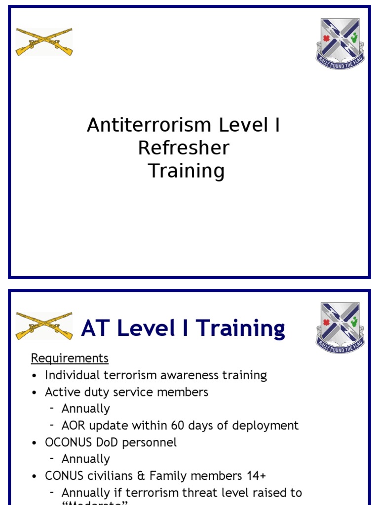 antiterrorism-level-i-ref | Counter Terrorism | International Security