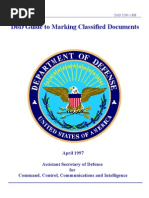 DoD Guide To Marking Classified Documents | PDF | Classified ...