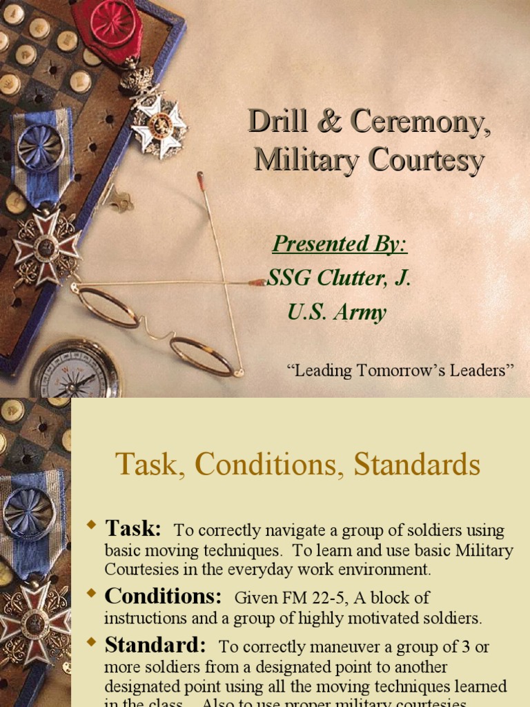 drill-and-ceremony-and-mi | Military | Military Science