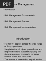 Army Risk Management Responsibilities | PDF | Risk | Risk Management