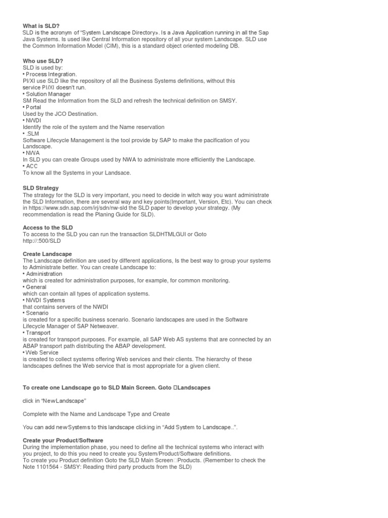 What Is SLD | Download Free PDF | Software | Digital Technology