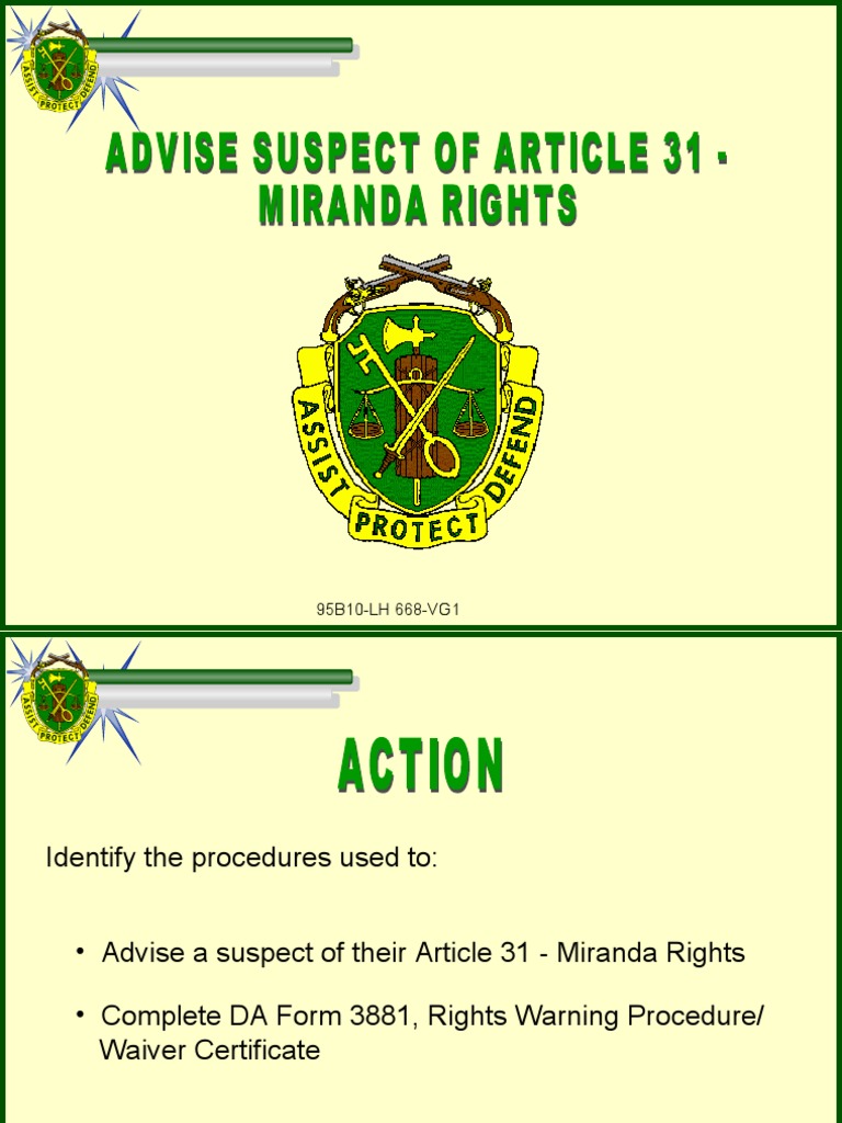 Printable Miranda Rights Cards | PDF | Miranda Warning | Social ...