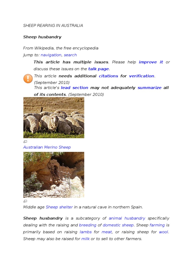 Sheep Rearing in Australia | Sheep | Shepherd
