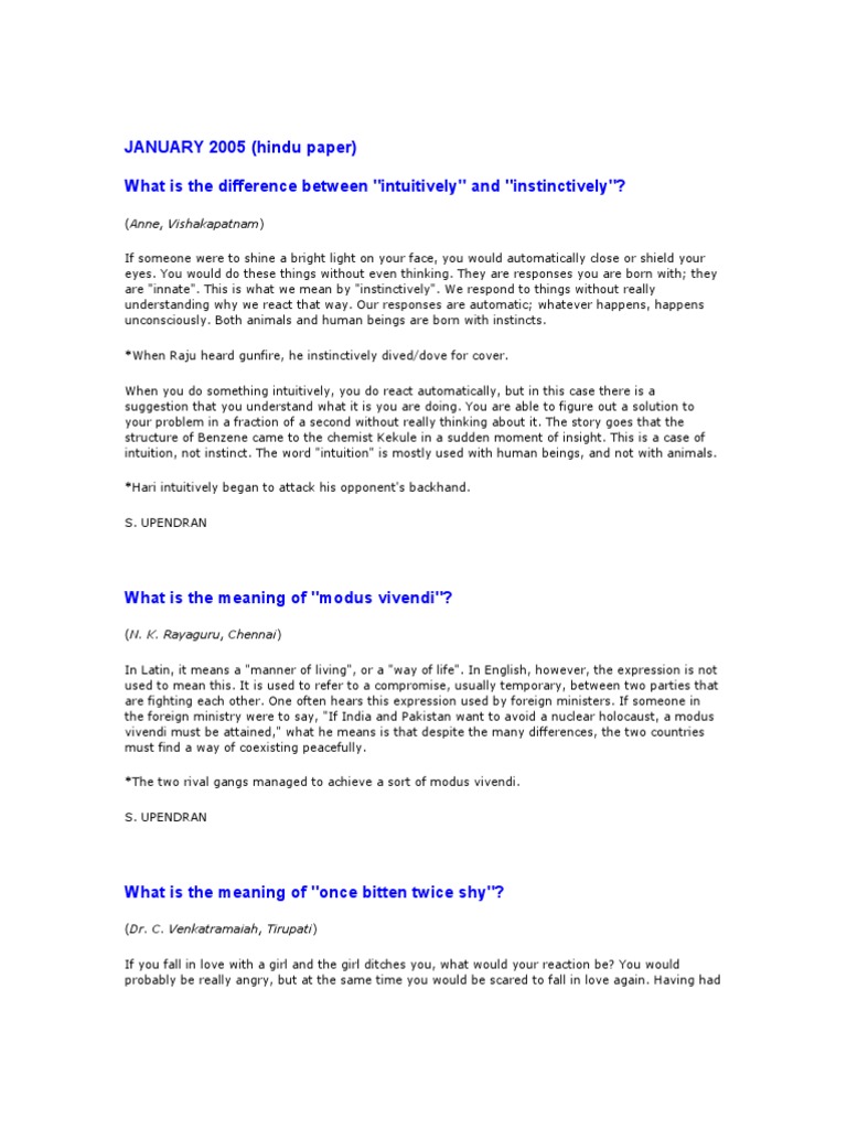 Know Your English - 2005 | PDF