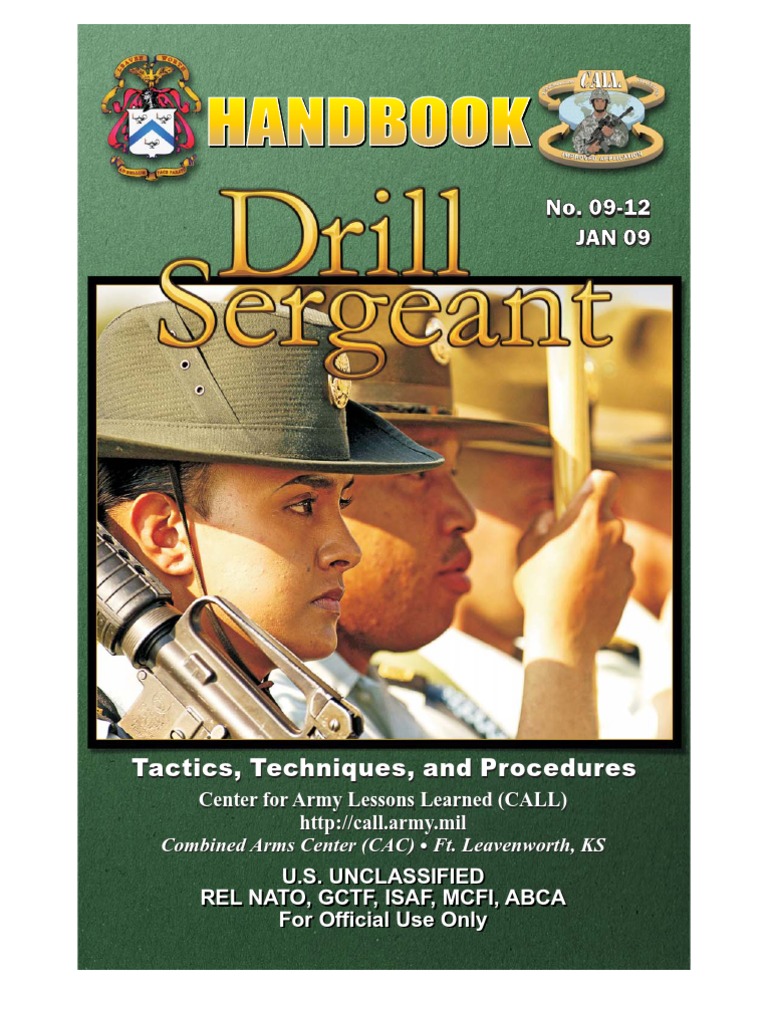 U-FOUO - U.S. Army Drill Sergeant Handbook | Download Free PDF | Drill ...