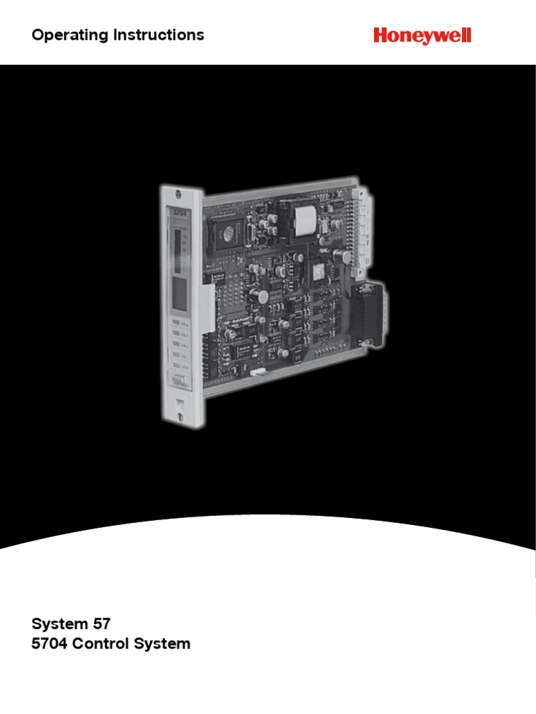 System 57 5704 Control System Manual | PDF | Power Supply | Electrical ...