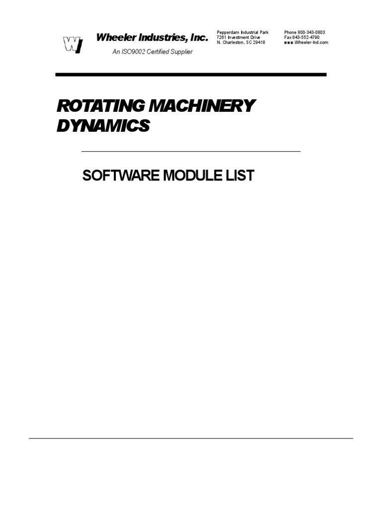 Rotor Dynamics | Download Free PDF | Bearing (Mechanical) | Fluid Dynamics