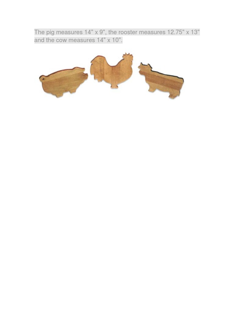 The Pig Measures 14 | PDF | Home & Garden