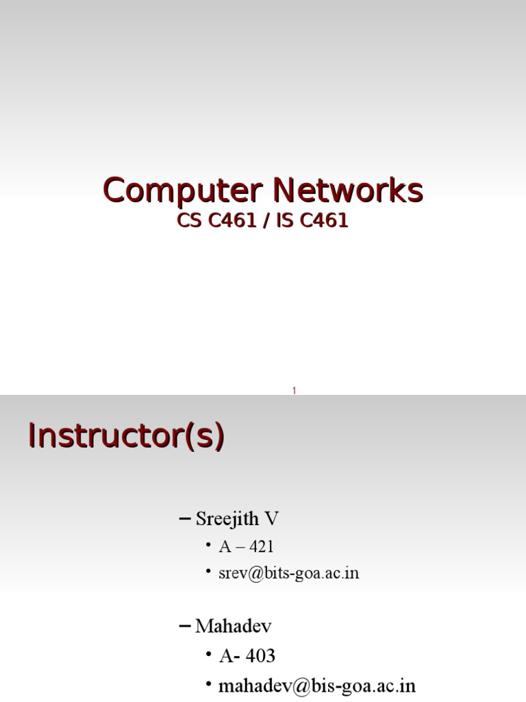 Computer Networks | PDF | Communications Protocols | Computer Network