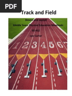 Track and Field Unit Plan for Grade 9 | PDF | Physical Education ...