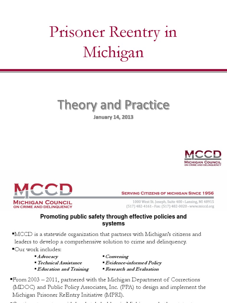 Reentry Overview | PDF | Prison | Parole