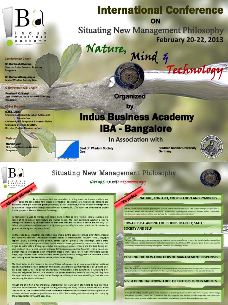 IBA International Conference | PDF | Doctorate | Further Education