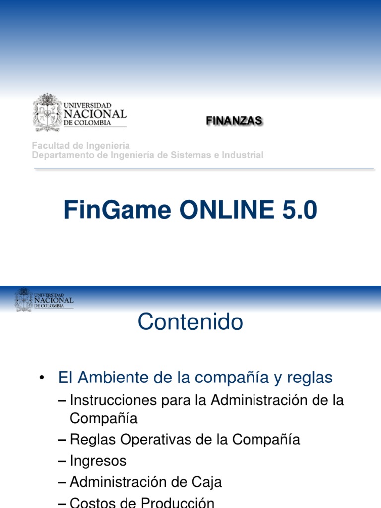 FinGame - ONLINE Cap 4 (ParteI) | PDF | Depreciación | Toma de decisiones