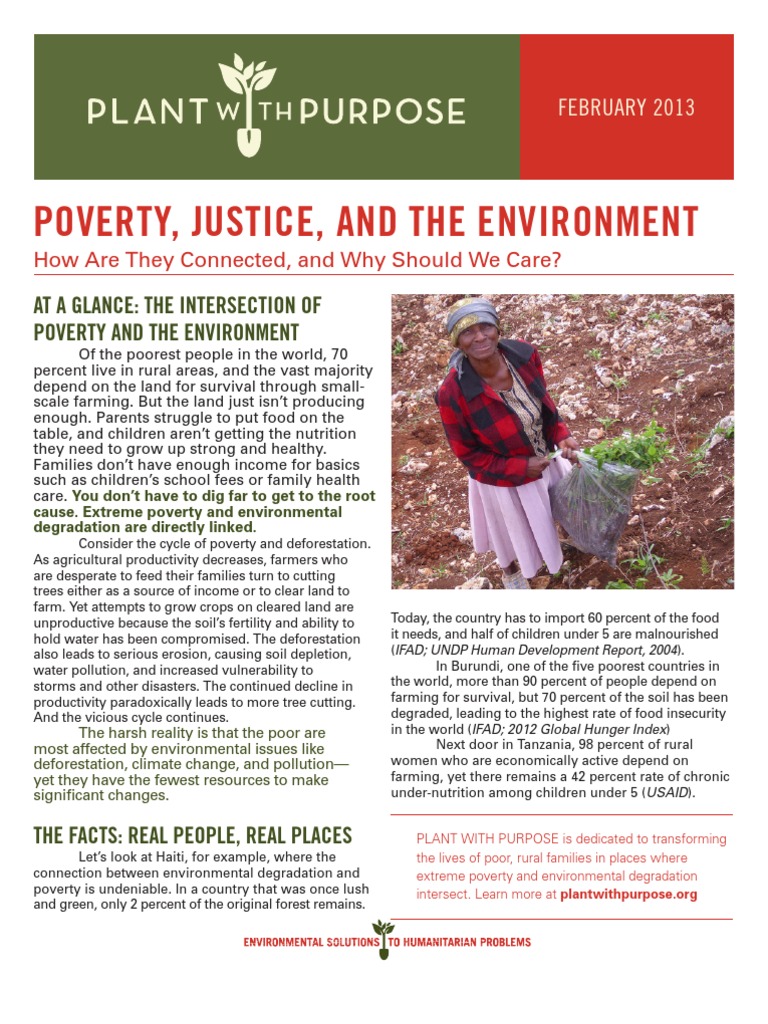 Poverty and Environmental Justice Links | PDF | Poverty | Poverty ...
