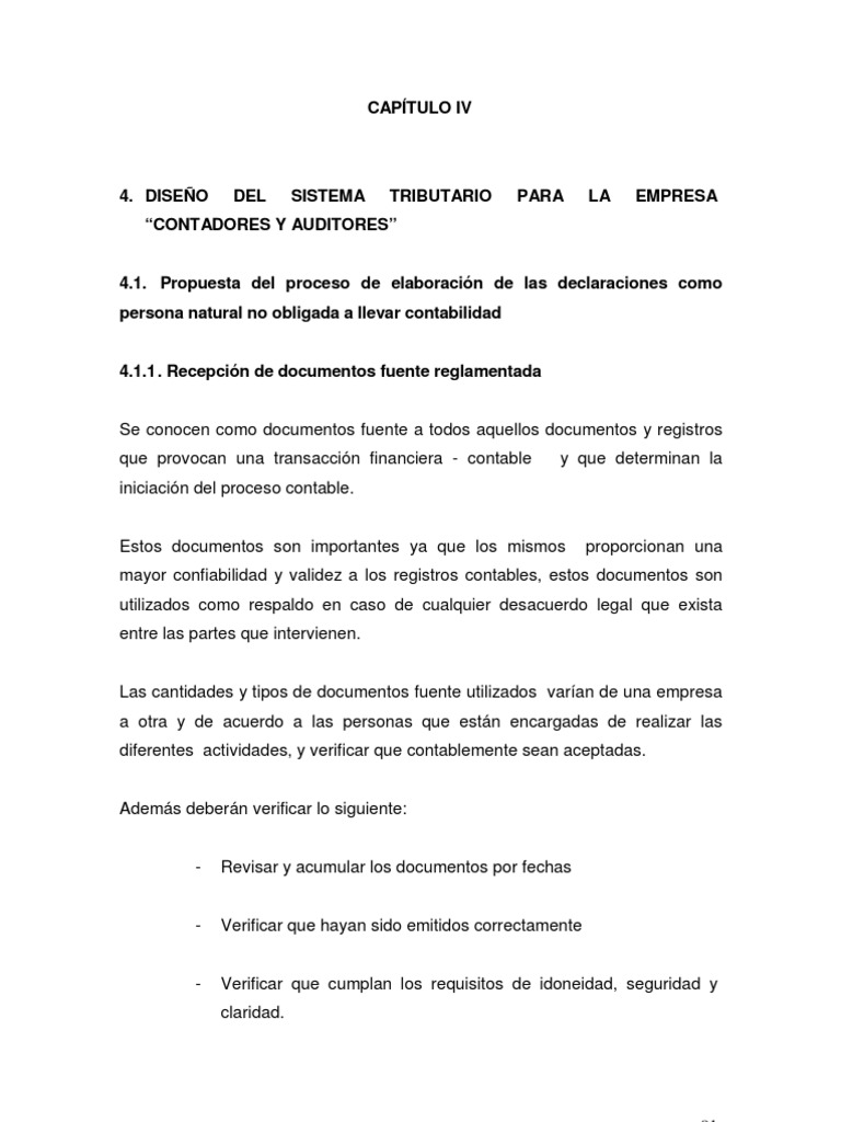 Cap4 Info Sisttributario | Descargar gratis PDF | Factura | Contabilidad