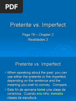 Profedeele. Contraste de Pasados. Pretérito Imperfecto e Indefinido ...