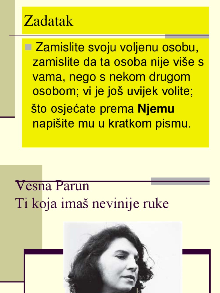 Vesna Parun | PDF