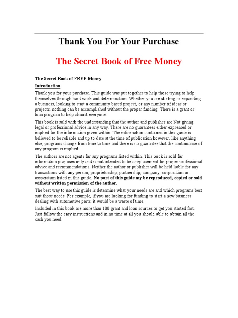 Secret Book | PDF