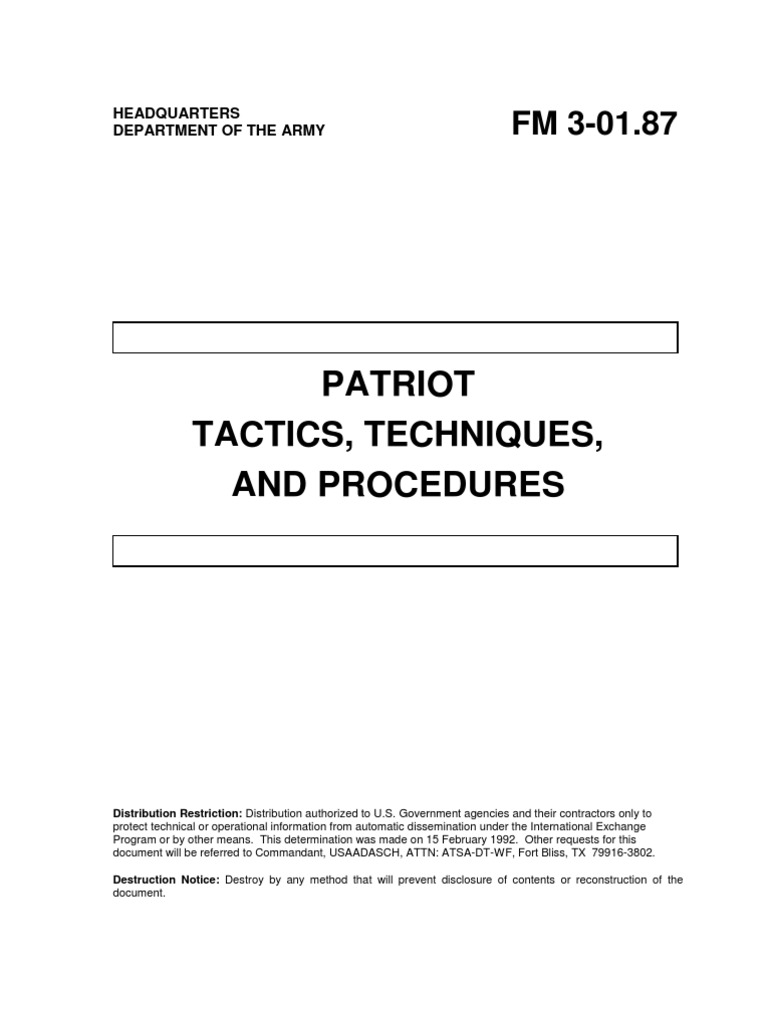 fm3 01 | PDF | Military | Military Science