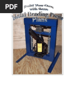 Engine Stand Plans | PDF | Sheet Metal | Welding