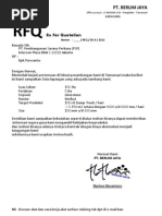 Form Monitoring BBM Subkontraktor | PDF