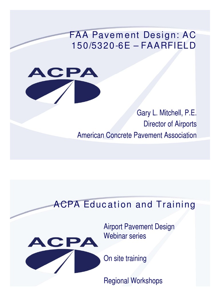 FAA Pavement Design | PDF