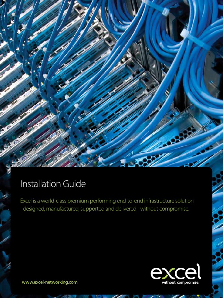 Structured Cabling Installation Guide Aug11 | PDF | Cable | Electricity
