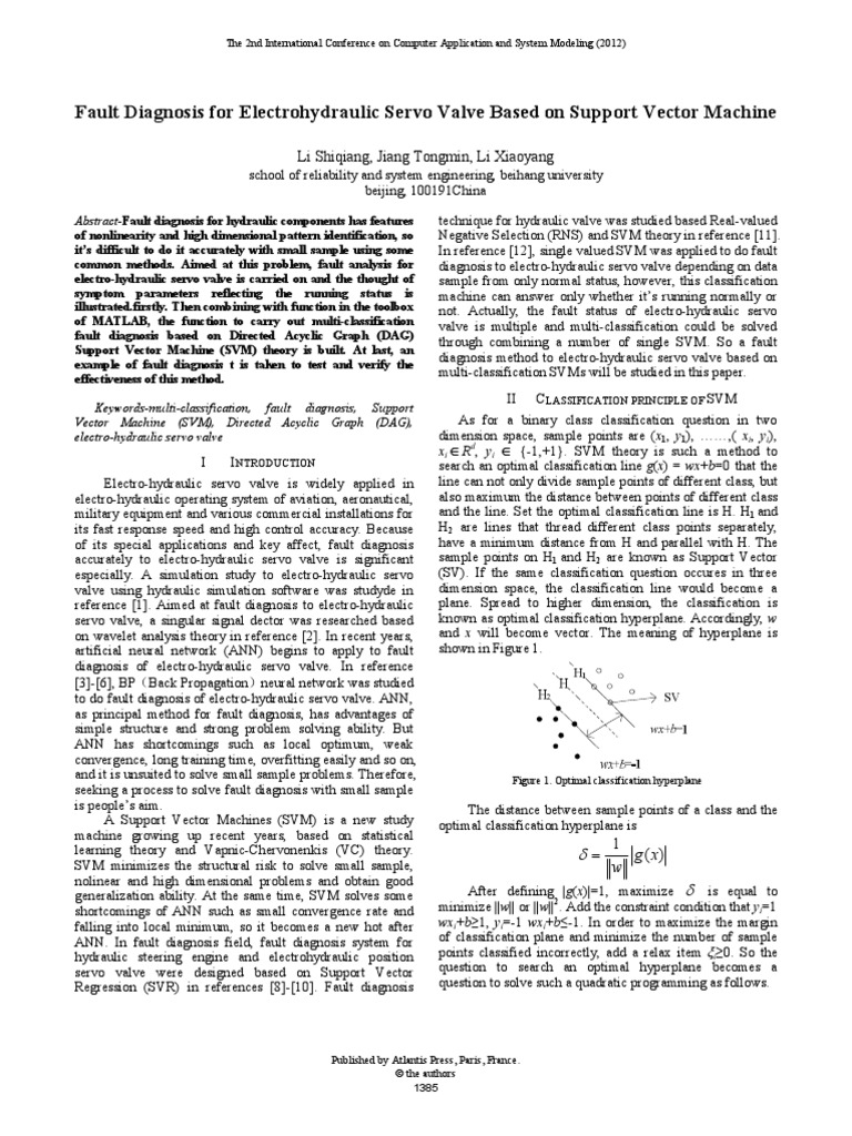 Ehsv M1286 | PDF | Support Vector Machine | Mathematical Concepts