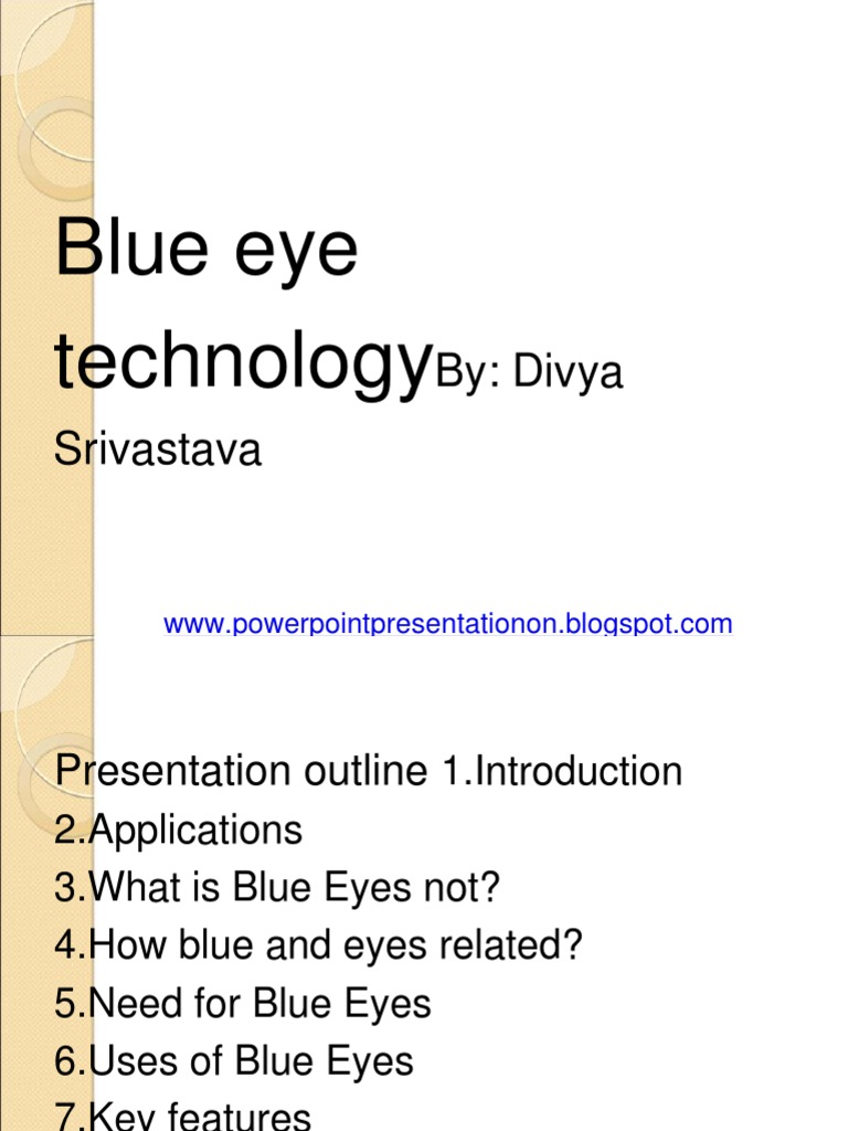 Enhancing Machine Perception: An Overview of Blue Eye Technology and ...