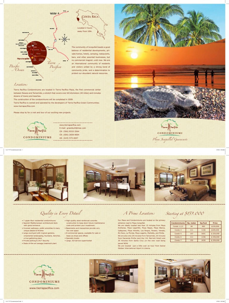 Tierra Pacifica Condo Brochure | PDF | Condominium | Industries