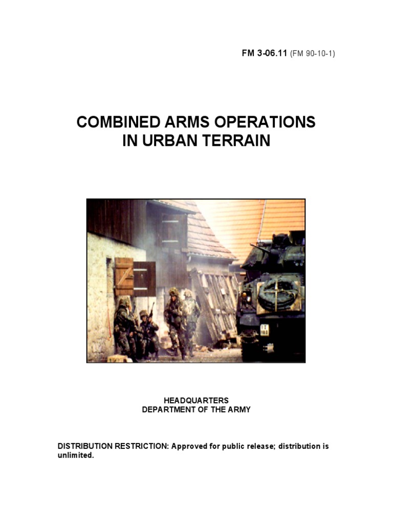 Urban Combined Arms Operations Guide | PDF | Urban Warfare | Artillery