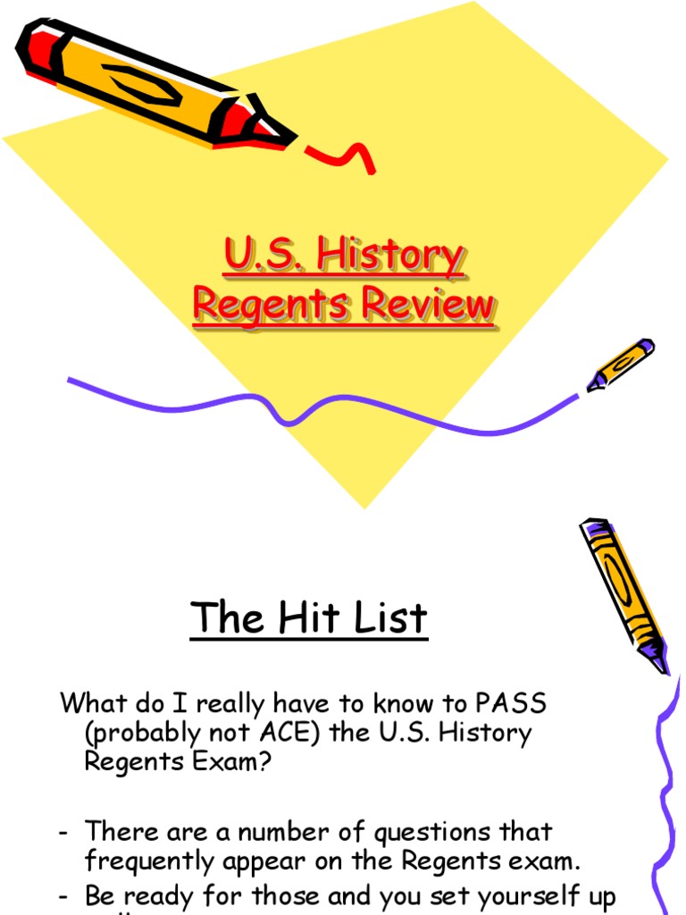 Regents US History Packet Review | PDF | Presidents Of The United ...