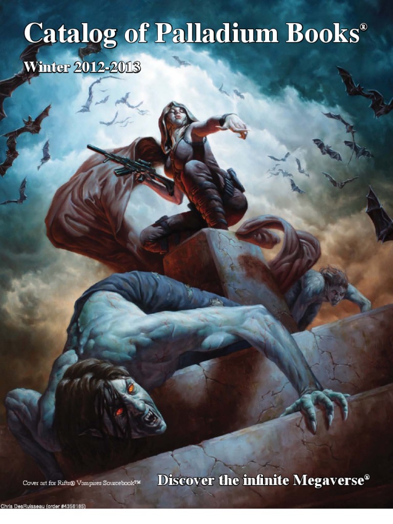 2012 Catalog of Palladium Books PDF | PDF