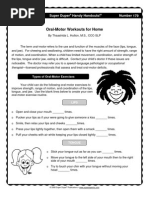 Tongue Jaw Dissociation Exercises | PDF | Homework