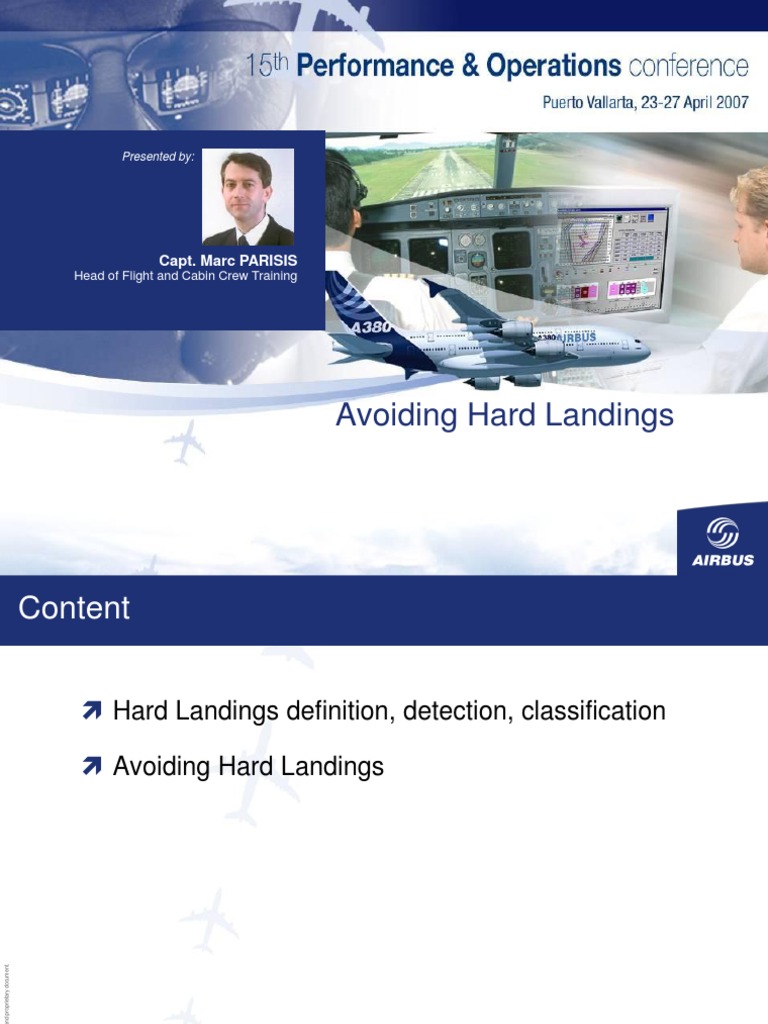 Airbus Hard Landing | PDF | Aerospace Engineering | Aeronautics